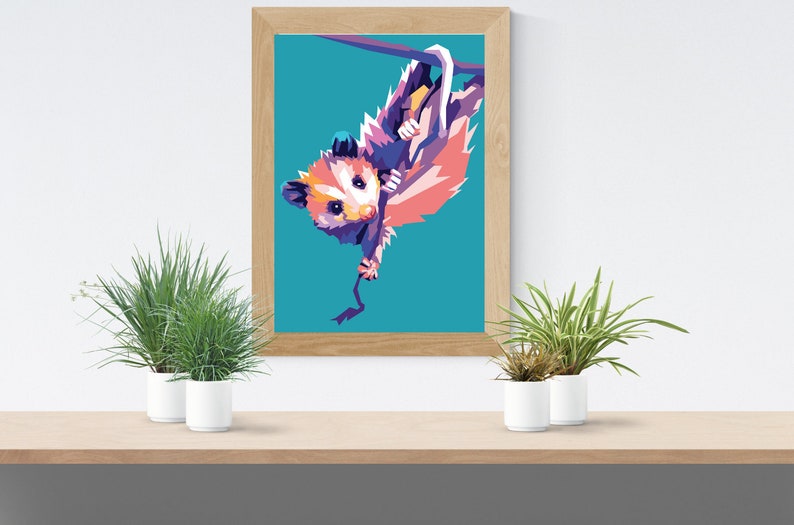 Opossum Limited Poster Artwork Professional Wall Art - Etsy