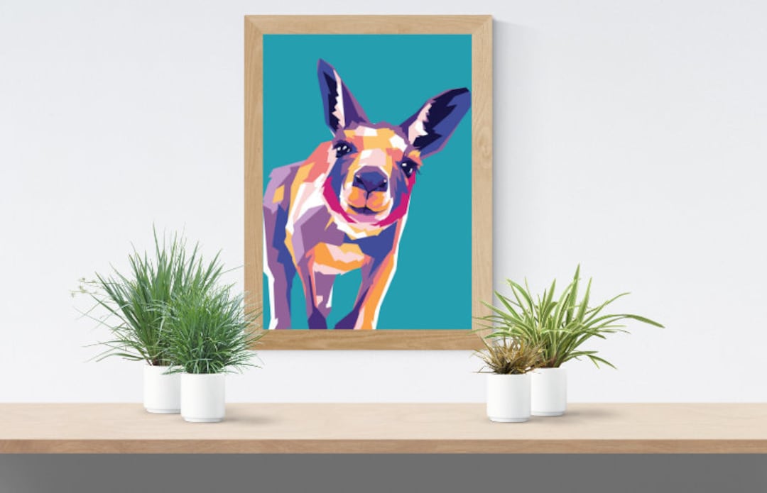 Kangaroo Limited Poster Artwork - Professional Wall Art Merchandise ...
