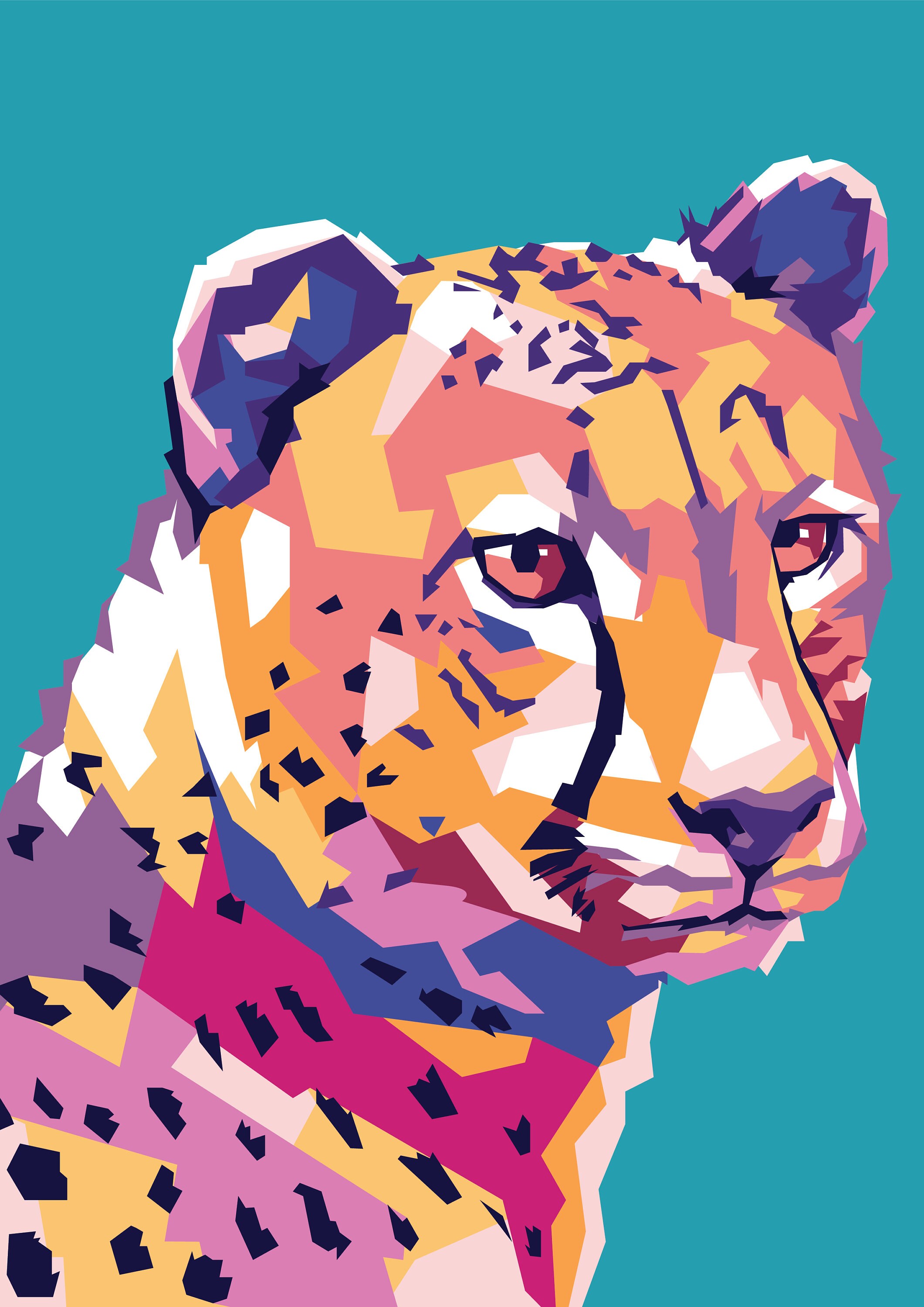 Cheetah Limited Poster Artwork - Professional Wall Art Merchandise ...