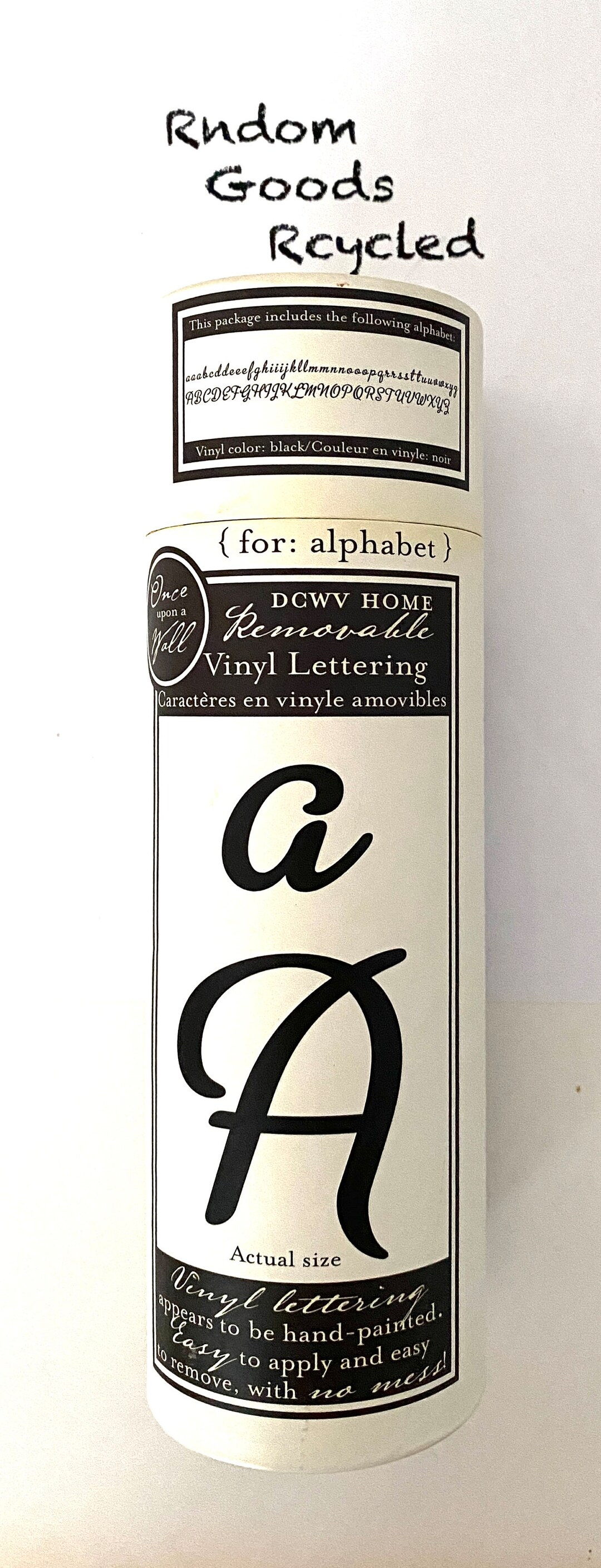 VINYL ALPHABET for Wall Art, Black Lettering, for Custom Wall Decor ...