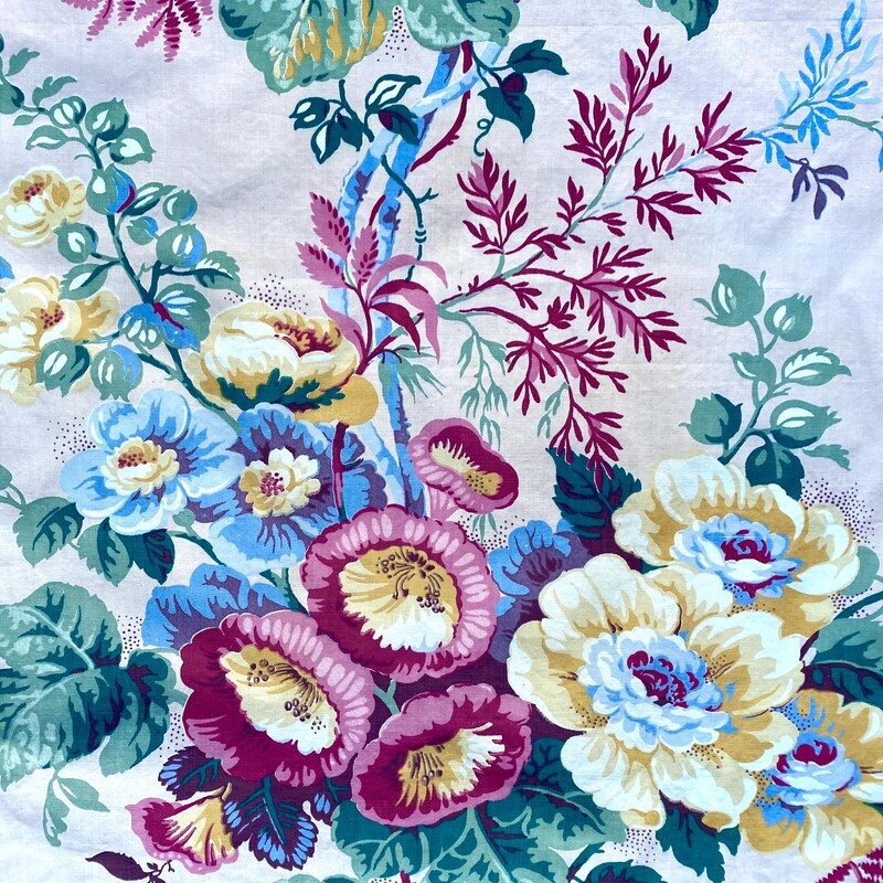 1940s Print Fabric - Etsy