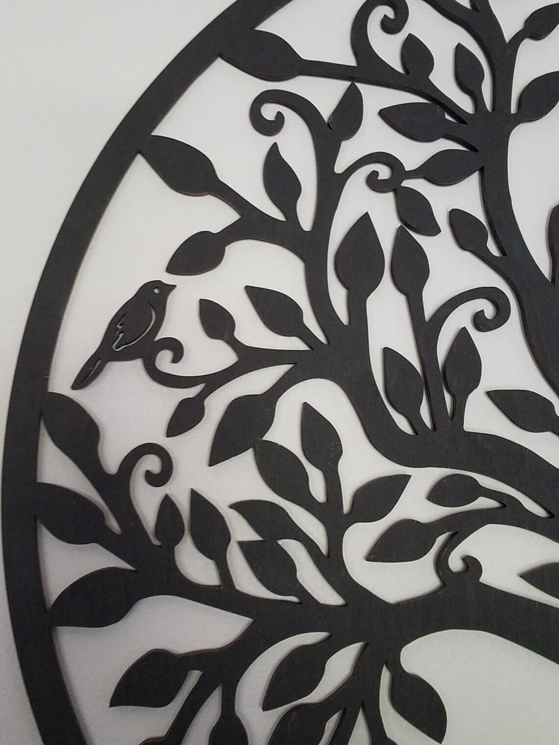 Tree of Life Solid Wooden Cut-out Wood Wall Art Tree - Etsy