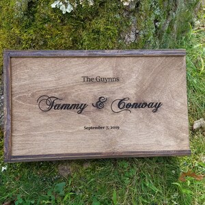 Personalized Wooden Boxes With Slide on Lid Custom Keepsake - Etsy