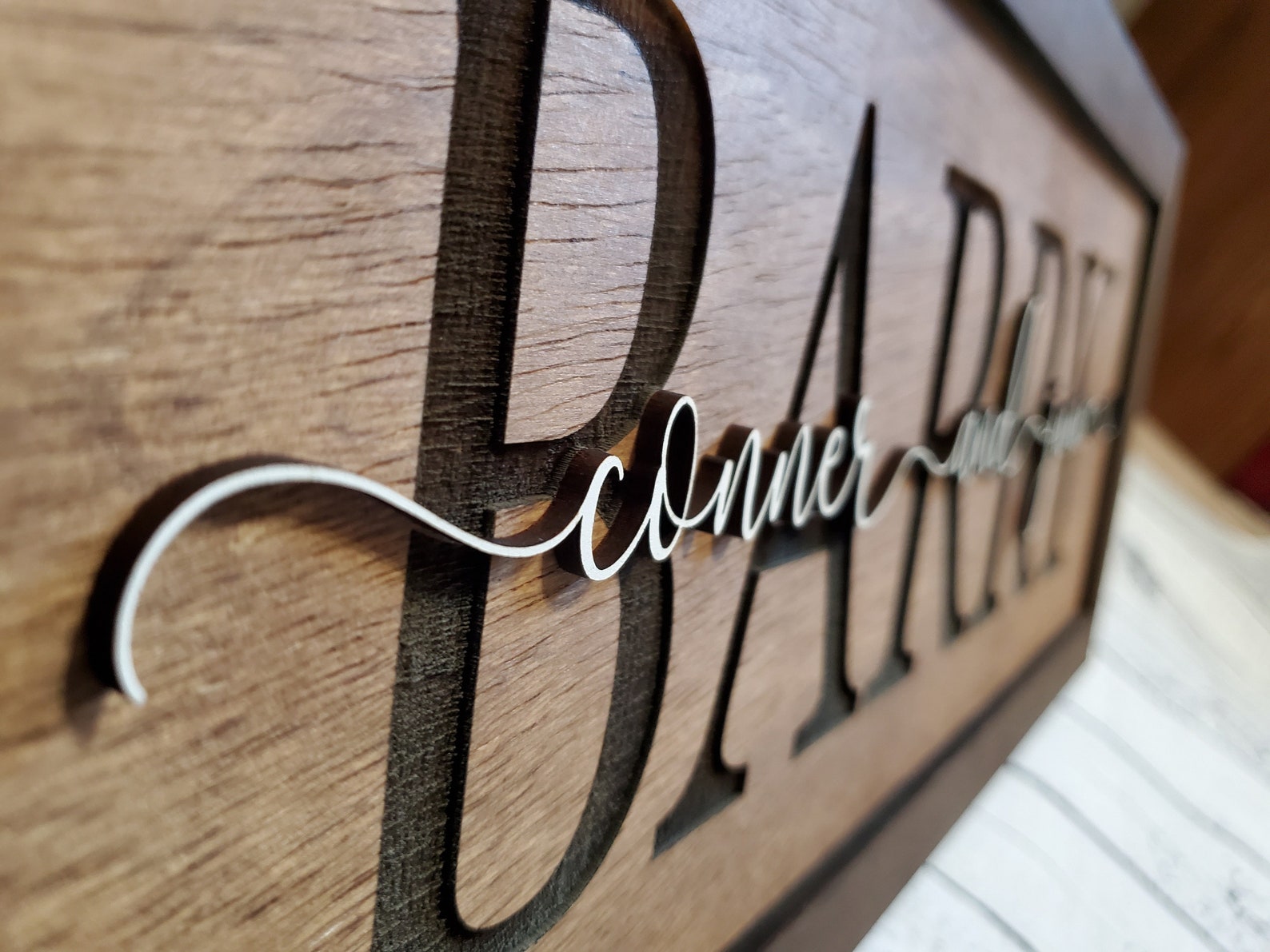 Custom Name Sign Wedding Signs Newlywed Gifts Bridal Shower | Etsy