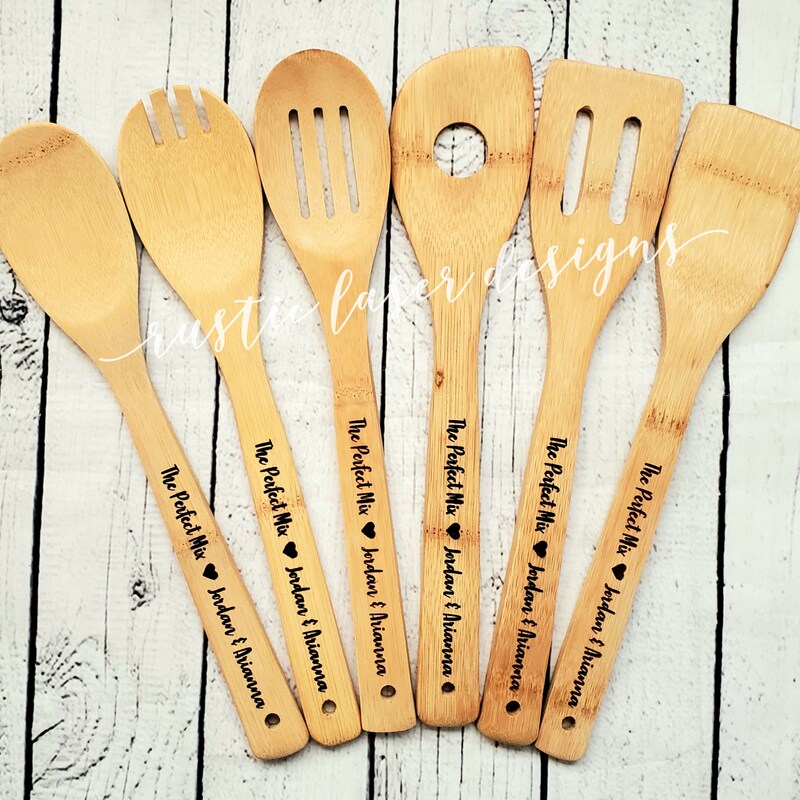 Bamboo Spoons - Etsy
