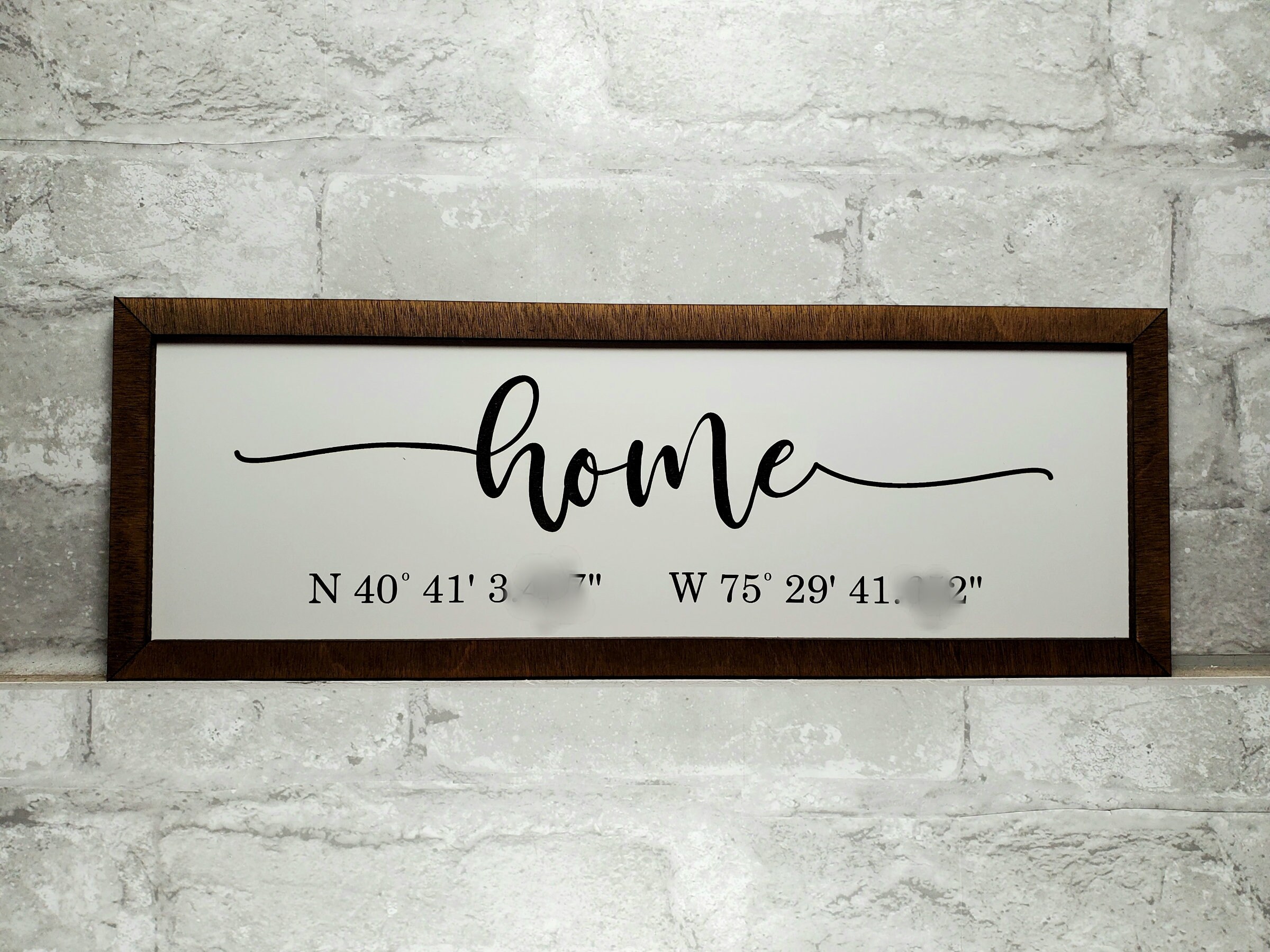 Home Sign Coordinate Signs Housewarming Gift New House | Etsy