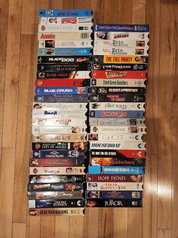 Build Your Own 80's VHS VCR Tape Movie Vintage Ghost - Etsy