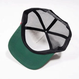 Rainbow Brook or Brown Trout Skin Snapback Trucker Hat Cap Mesh Fly ...