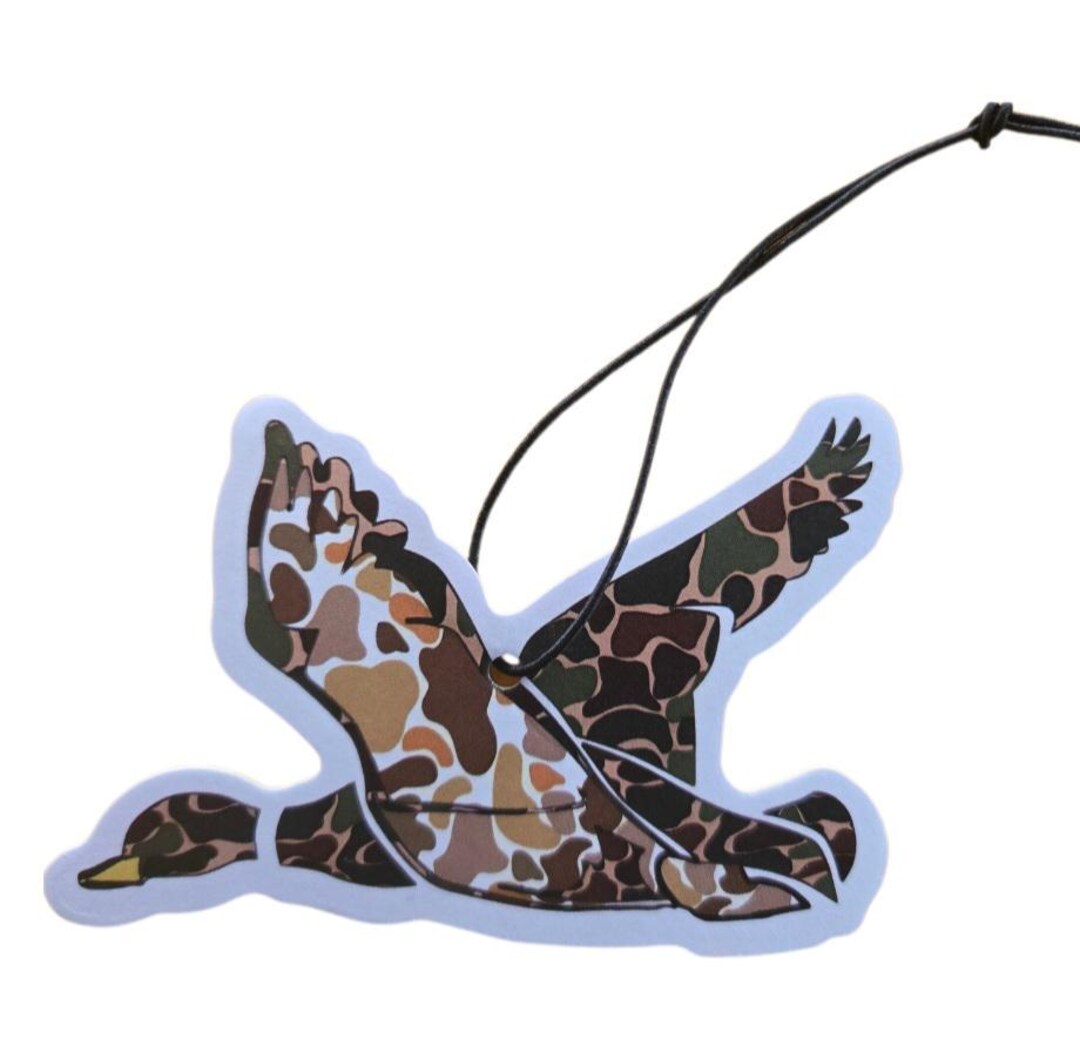 Camo Flying Mallard Duck Car Air Freshener Hunting - Etsy