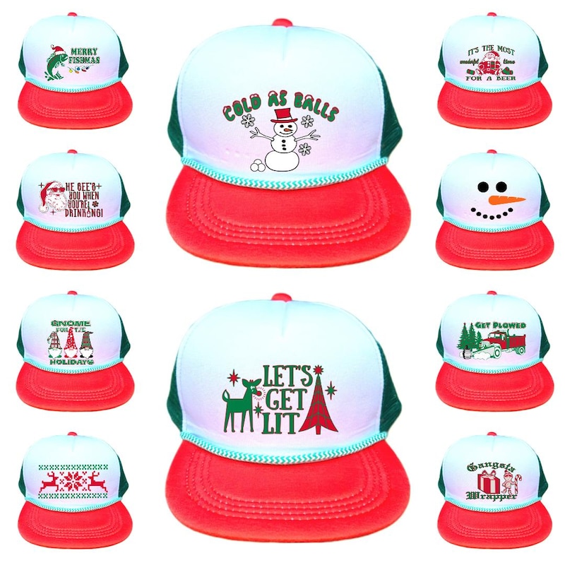 Funny Christmas Hats for Adults - Etsy