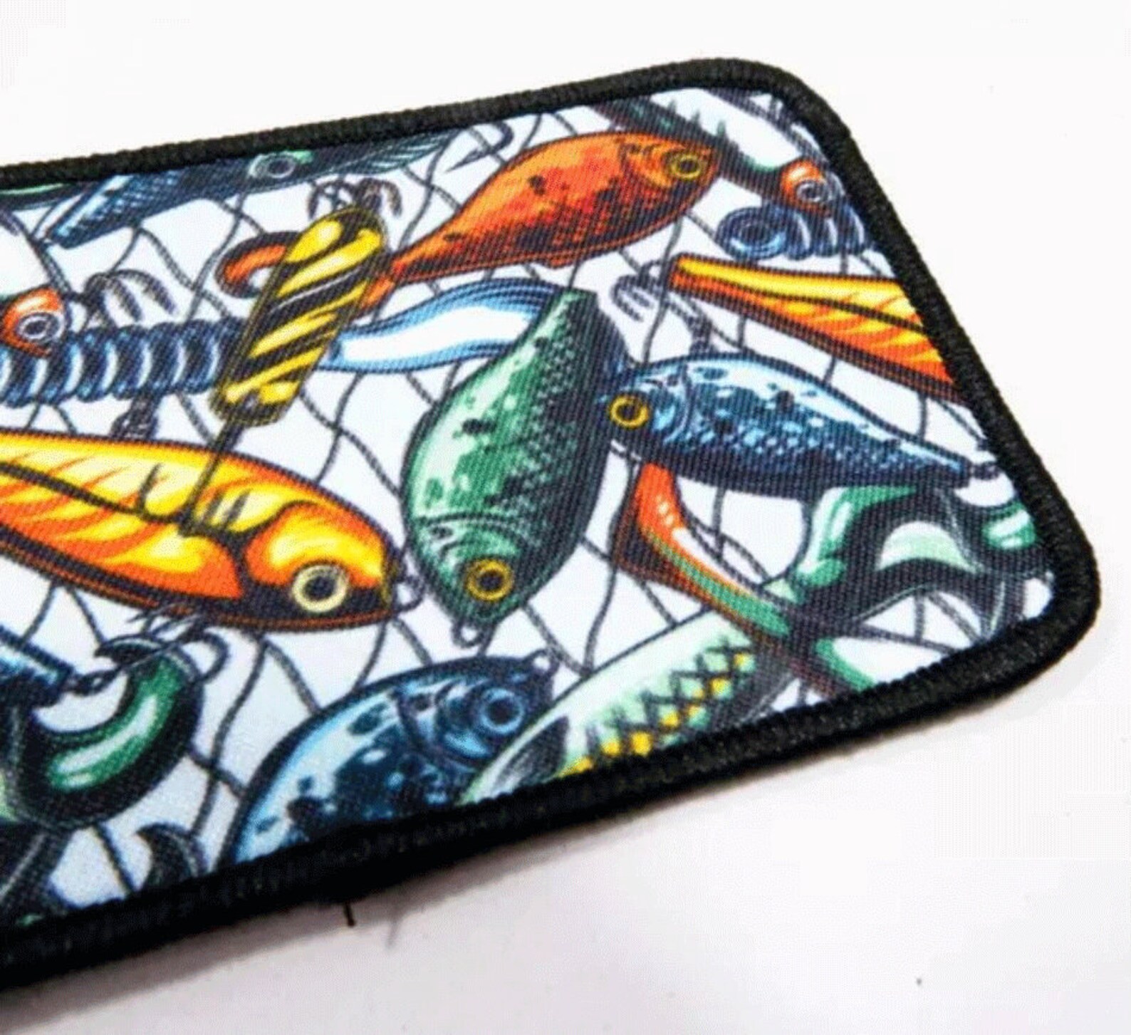 Custom Patch Trucker Hat Trout Bass Deep Sea Fish Patch Variety of ...