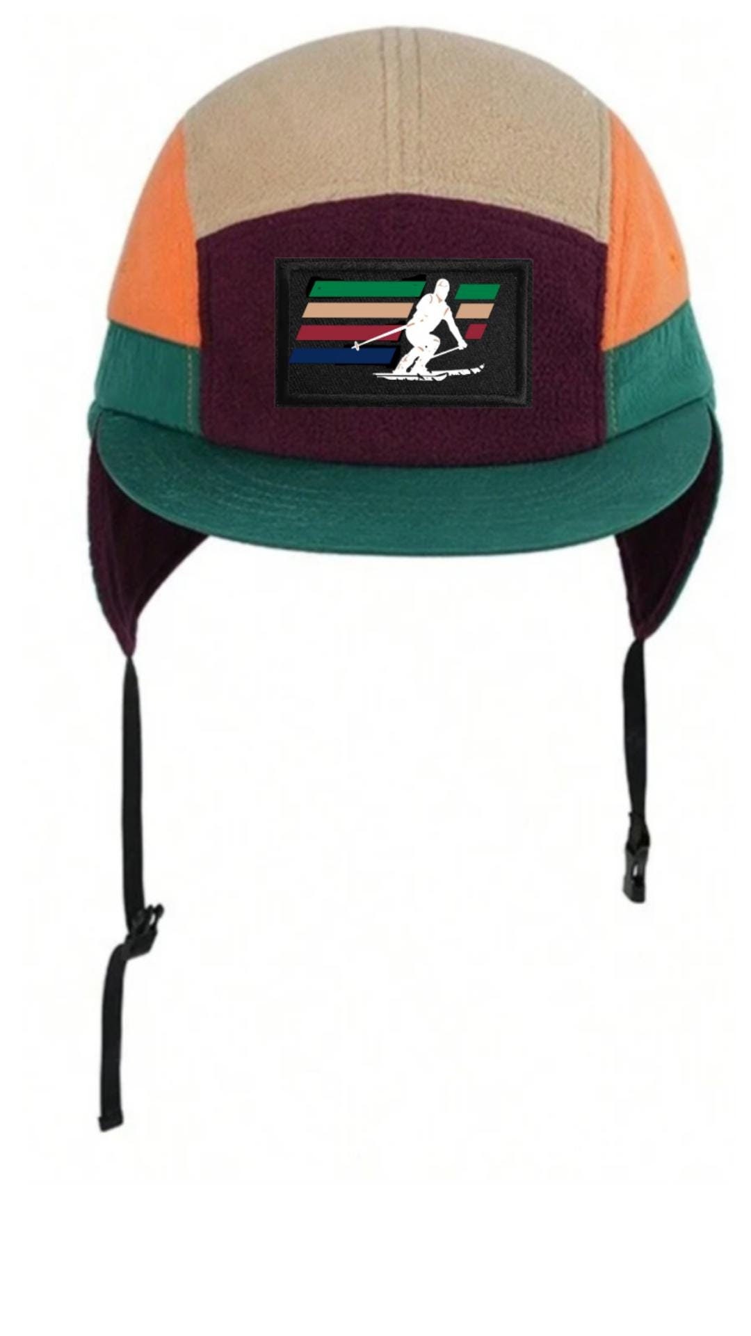 Fleece Ski Skiing Hat Cap Snowboard Ear Flap Trapper - Etsy