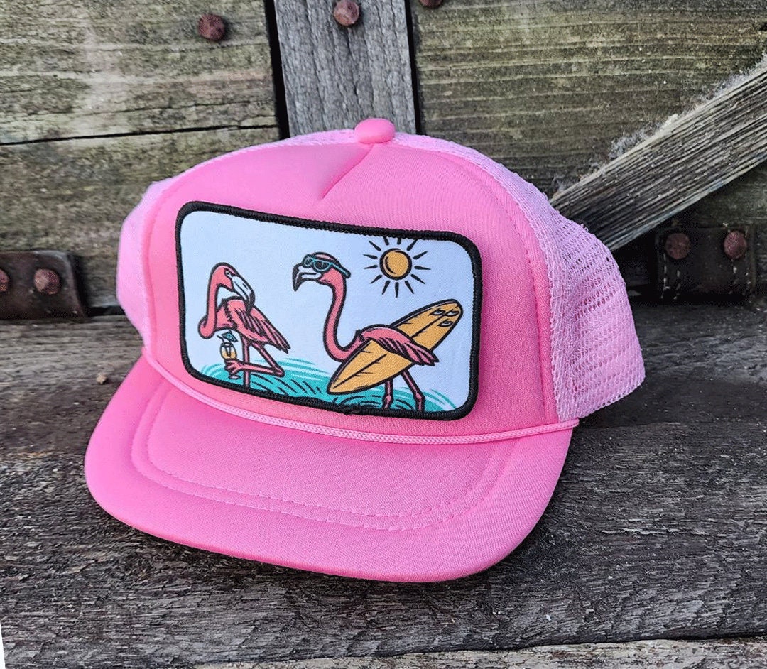 Infant Newborn Baby Custom Tropical Summer Beach Trucker Hat Cap Infant ...
