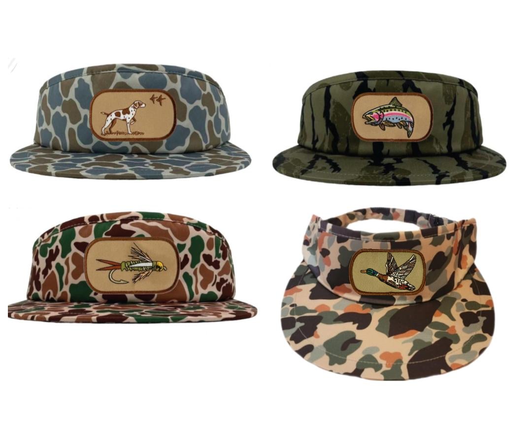 Camo Camouflage Golf Tour Visor Hat Cap Hunting Fishing Fly Duck - Etsy