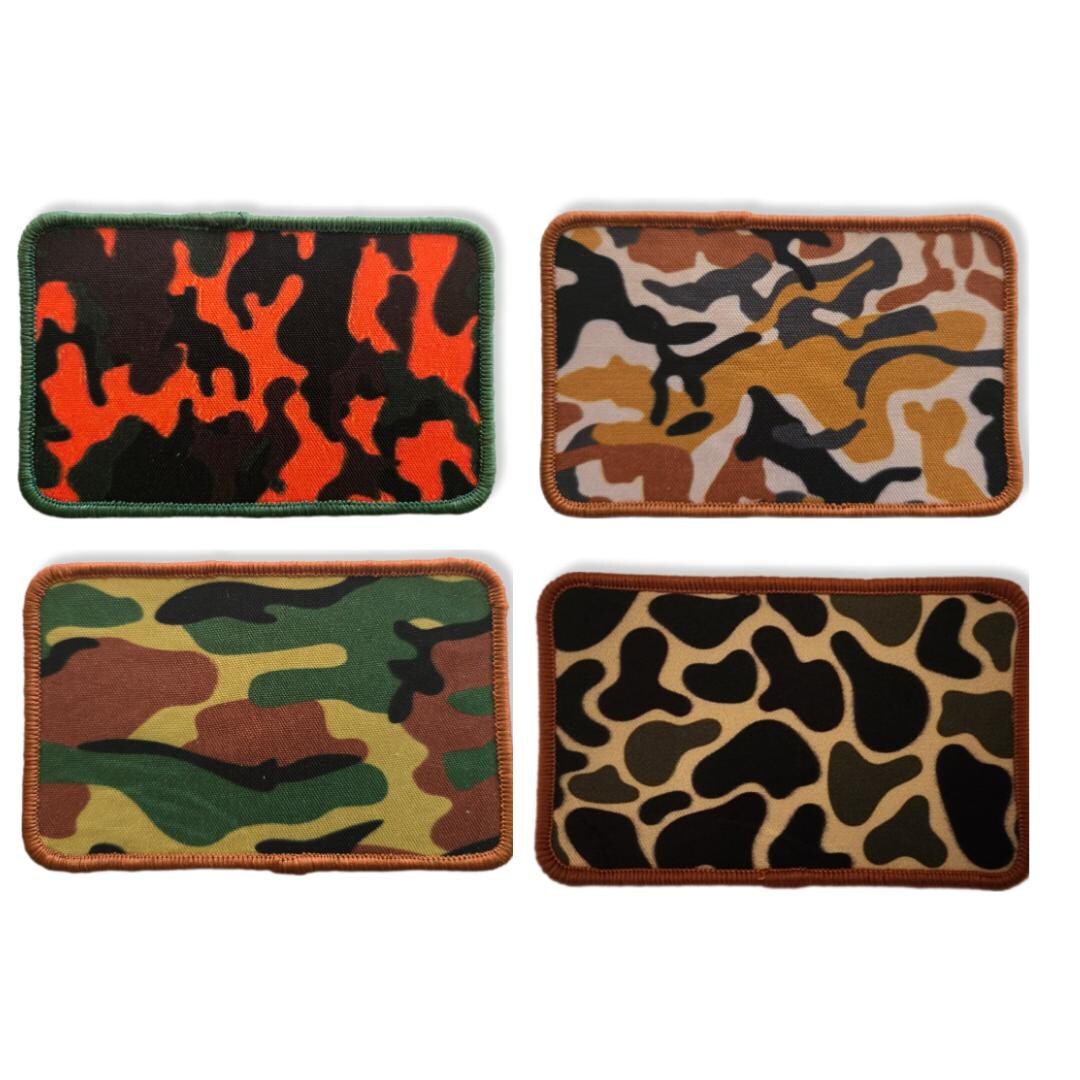 Camouflage Patch Camo Blank Patches Hat Sublimation - Etsy