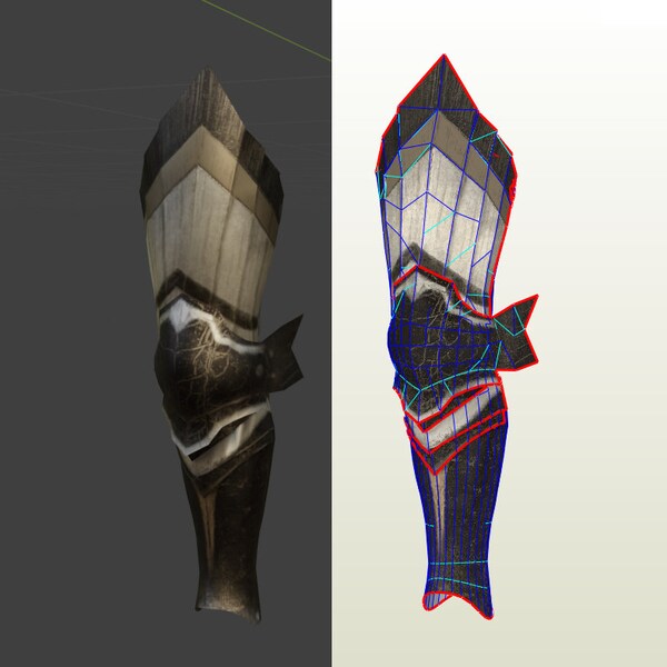 Eva Foam Leg Armor - Etsy