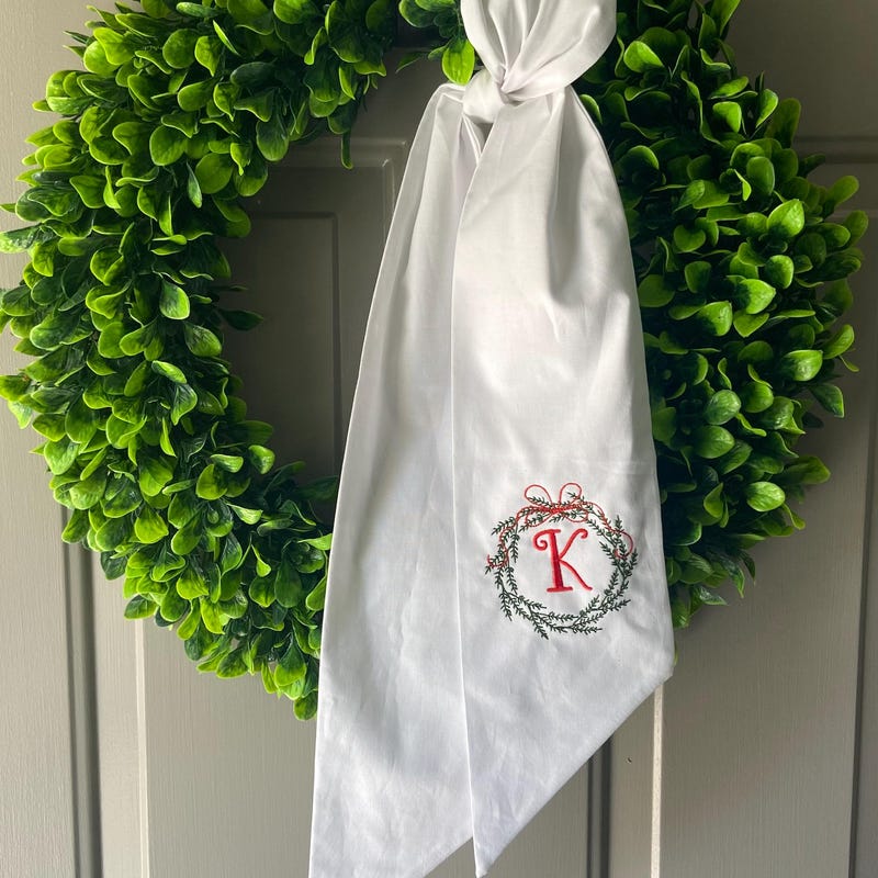 Embroidered Sash - Etsy