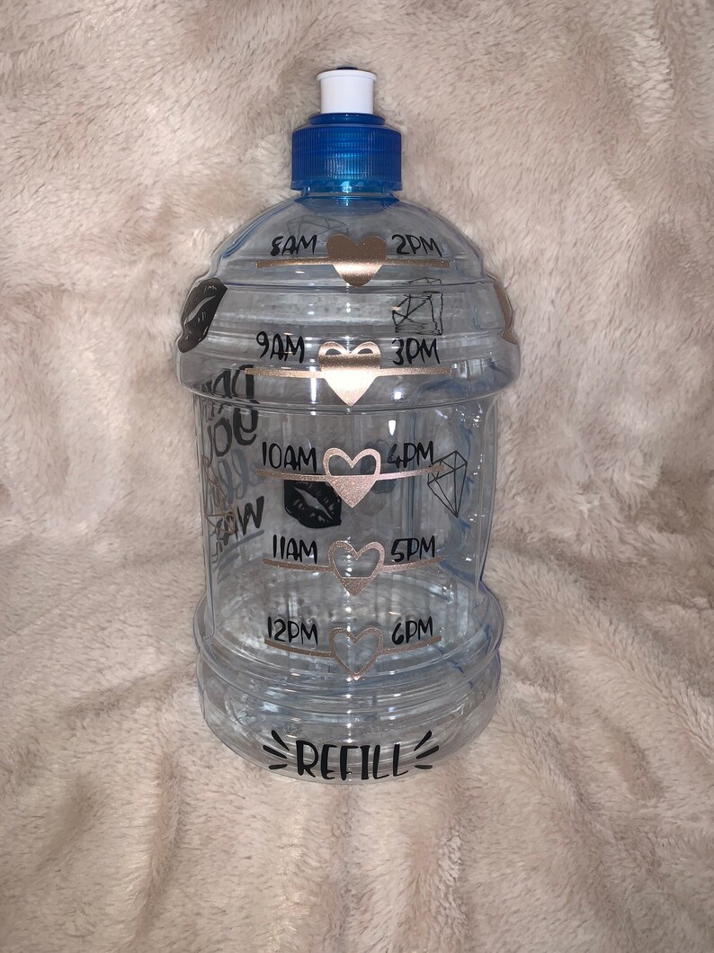 75 Oz Water Jugcustomizable Motivation Jugcustom - Etsy