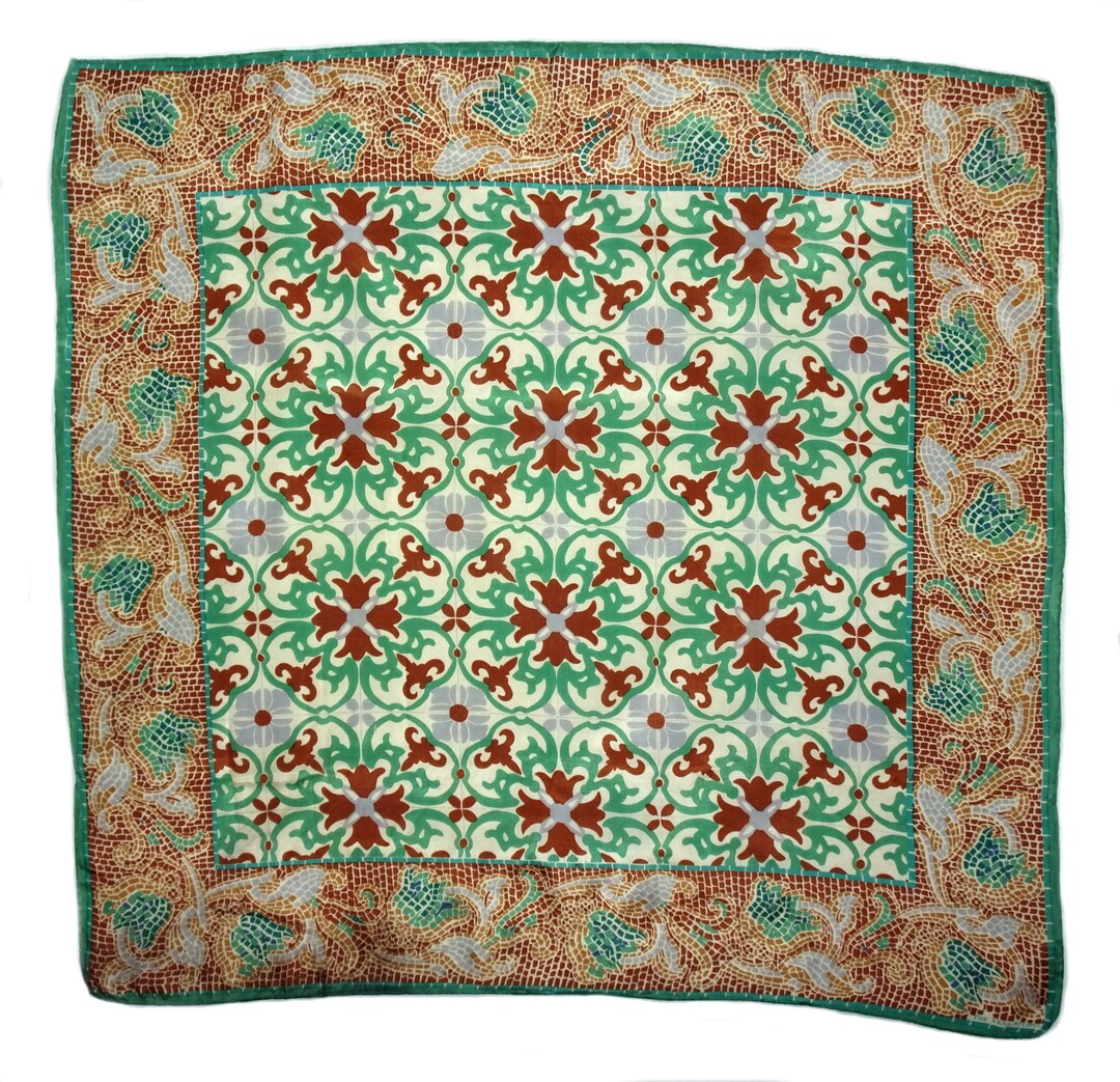 The Vera Studio Vintage Scarf Rare - Etsy