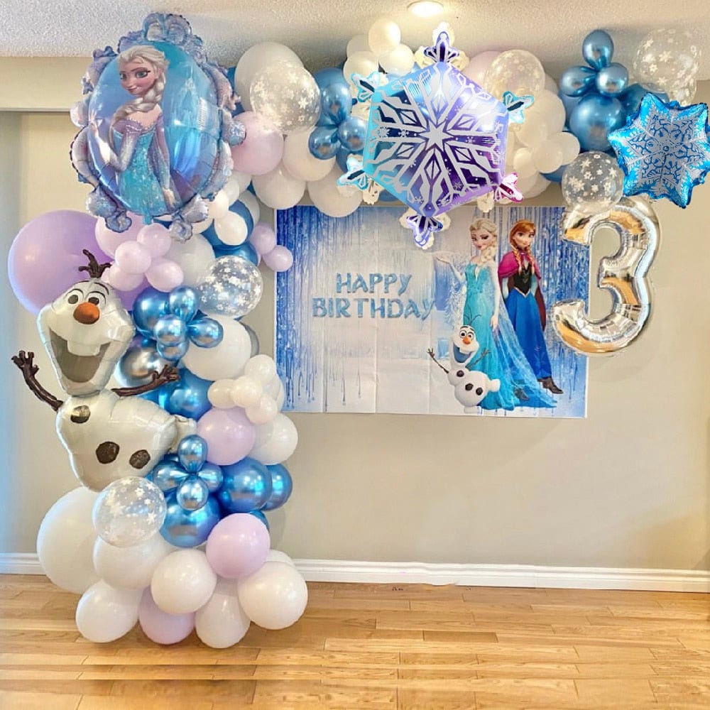 109pcs Frozen Balloons for Disney Fans Make Your Party - Etsy