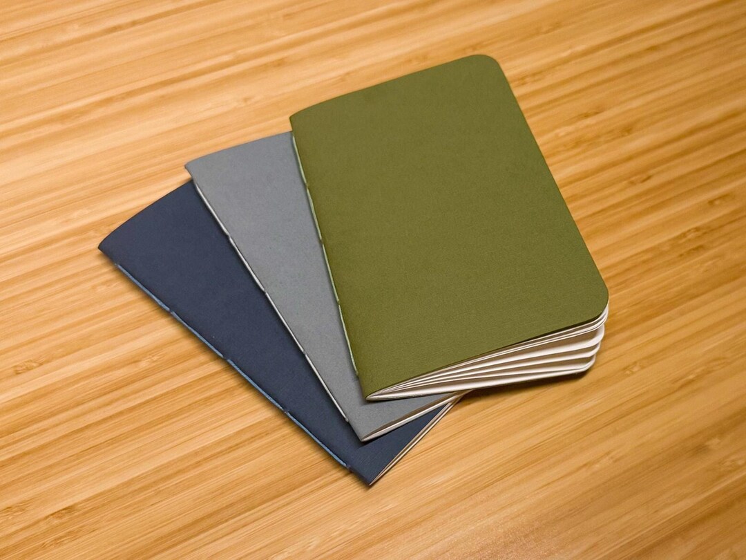 Handmade Pocket Notebooks - Field Note Size Journal Insert - Etsy