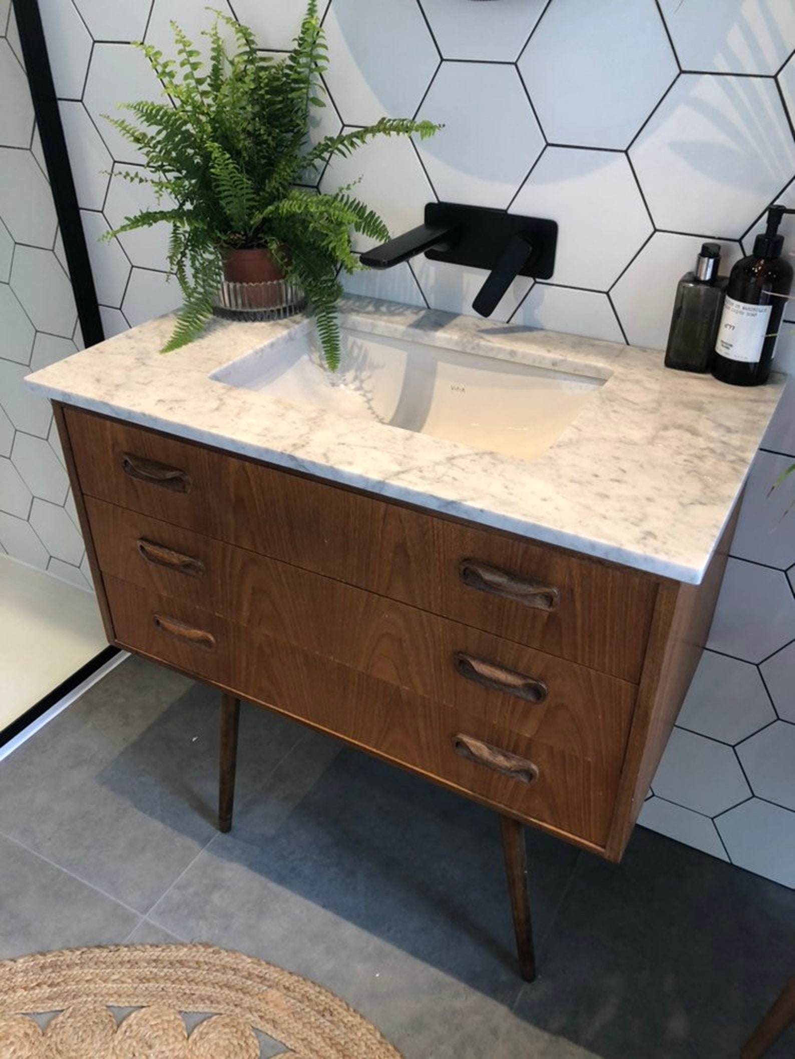 MADE TO ORDER Choose a Vintage Unit Choose a Basin Type and | Etsy UK