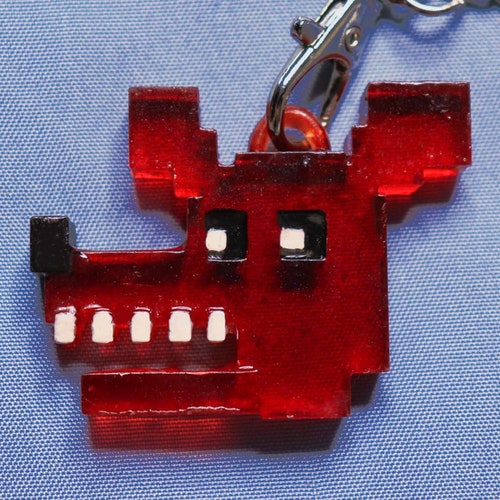 Golden Freddy Fazbear Bear Keychain Five Nights at - Etsy