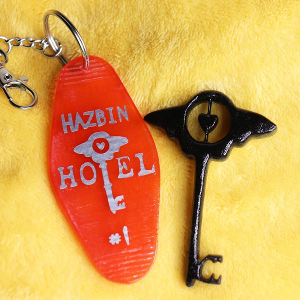 Hazbin Hotel Key Keychain - Etsy
