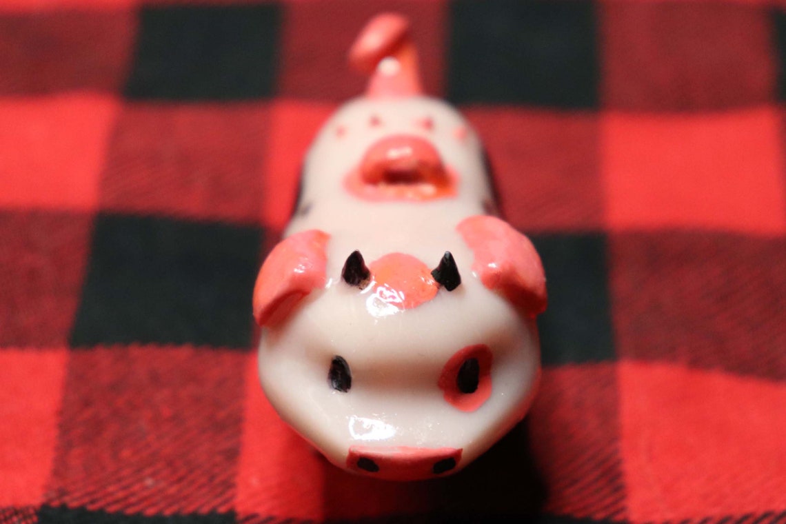 Fat Nuggets Hazbin Hotel Charm | Angel Dust Pig Keychain - Etsy
