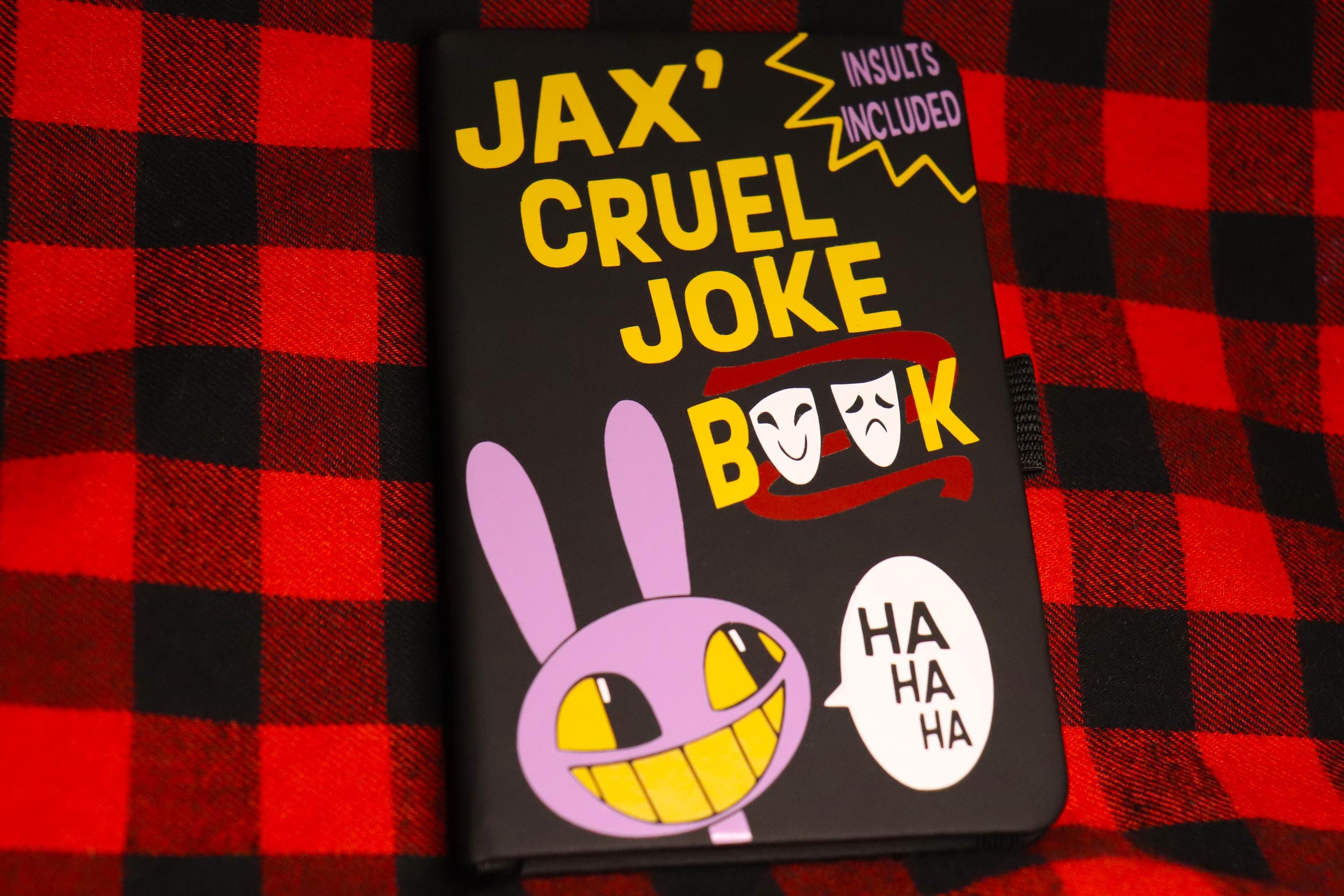 Jax Cruel Joke Book Journal | Amazing Digital Circus Inspired Notebook ...
