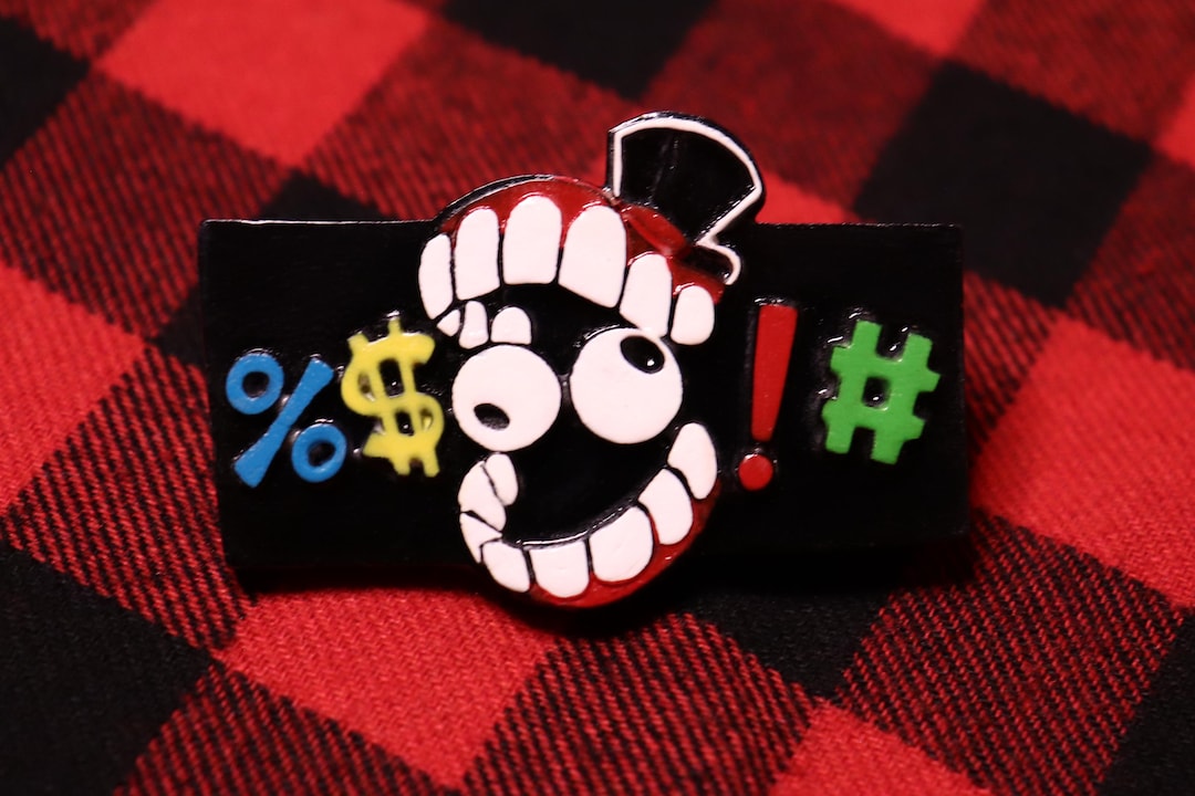 Cain's Bleep Pin or Keychain | Amazing Digital Circus Inspired Pin - Etsy