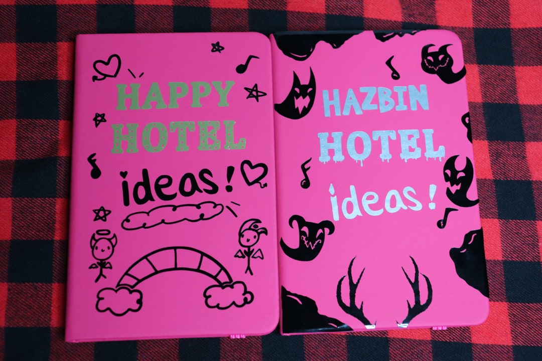 Hazbin Hotel and Happy Hotel Idea Book Hazbin Hotel Notebook - Etsy UK