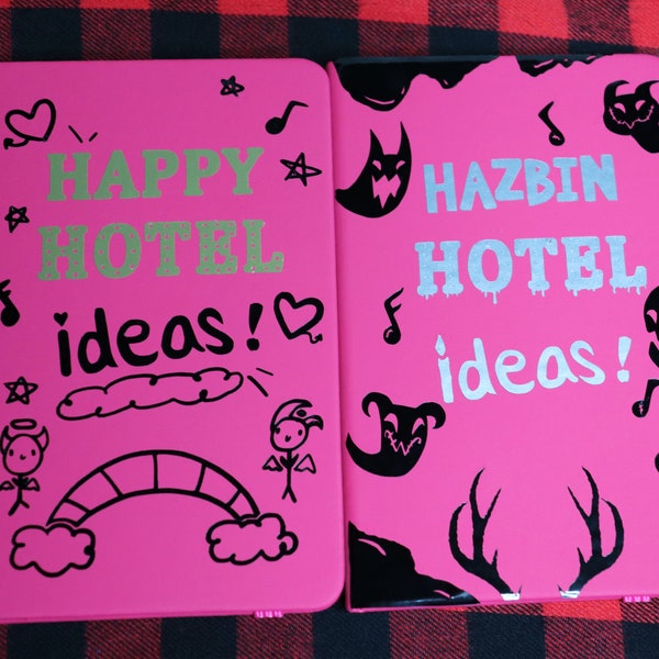 Hazbin Hotel Notebook - Etsy