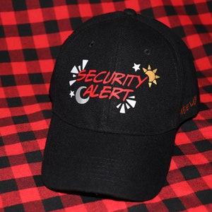Security Alert Sundrop Inspired Hat | FNAF Security Breach Inspired ...