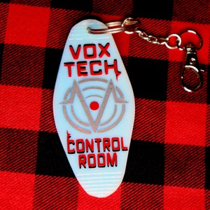 Vox Tech Control Room Charm | Hazbin Hotel Inspired Keychain - Etsy