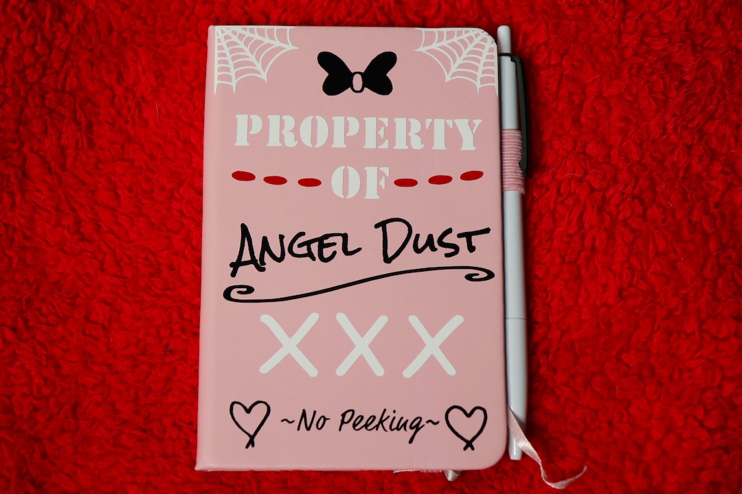 Angel Dust's Diary | Hazbin Hotel Inspired Notebook - Etsy