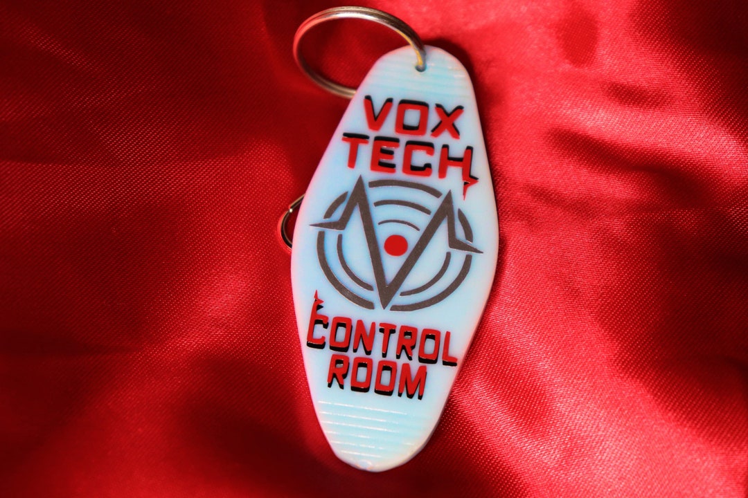 Vox Tech Control Room Charm | Hazbin Hotel Inspired Keychain - Etsy