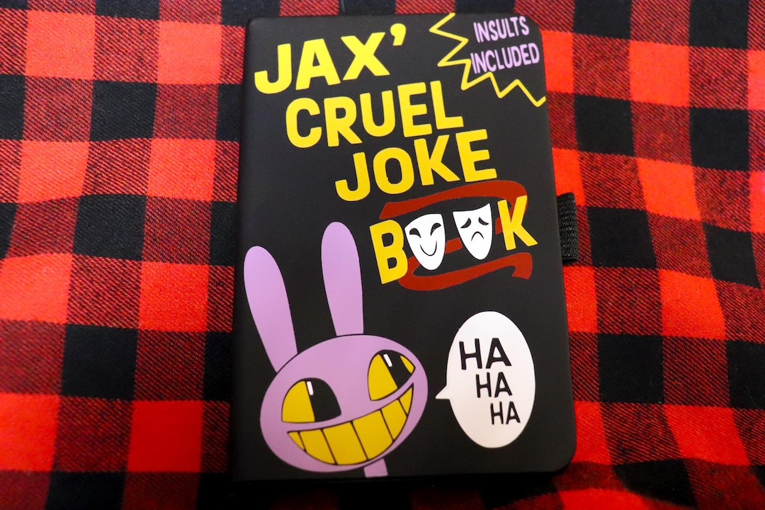 Jax Cruel Joke Book Journal | Amazing Digital Circus Inspired Notebook ...