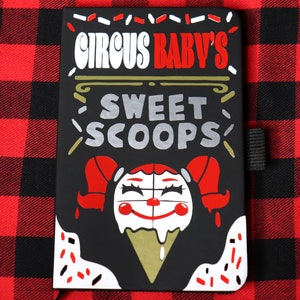 Circus Baby's Sweet Scoops Notebook | FNAF Sister Location Inspired ...