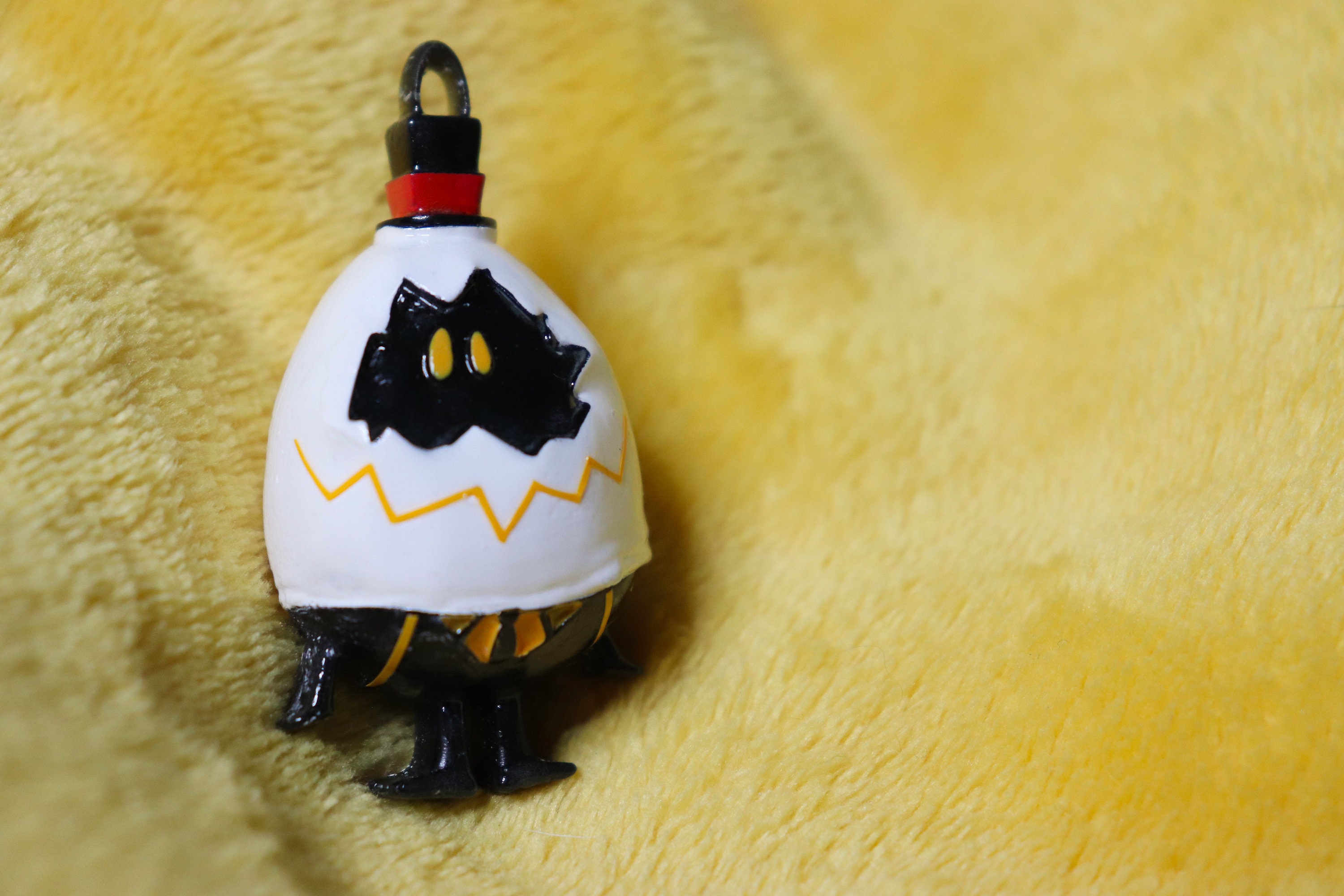 Egg Boi Charm | Hazbin Hotel Keychain - Etsy