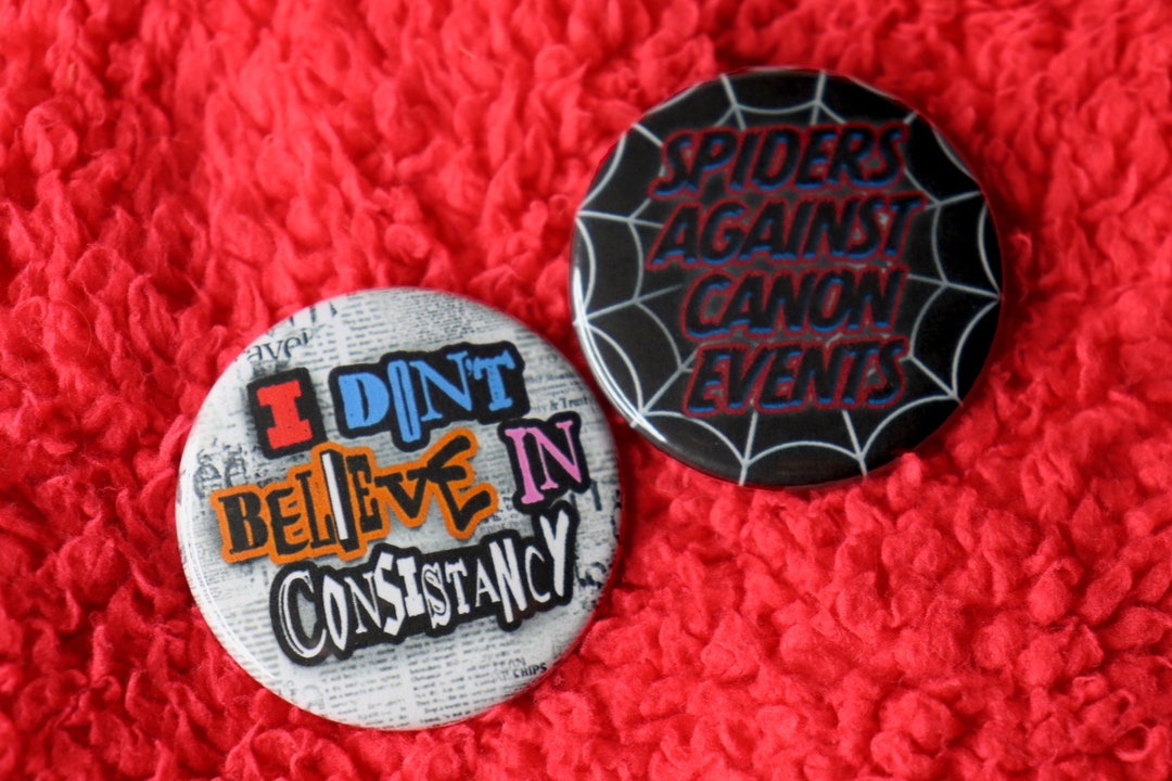 Hobie and Miles Inspired Pins | ATSV Themed Buttons - Etsy