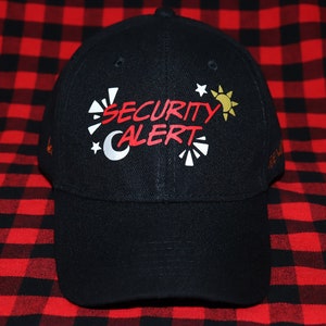 Security Alert Sundrop Inspired Hat | FNAF Security Breach Inspired ...