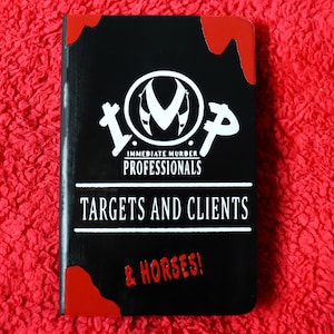 Blitzo's IMP Targets and Clients Journal | Helluva Boss Inspired Small ...
