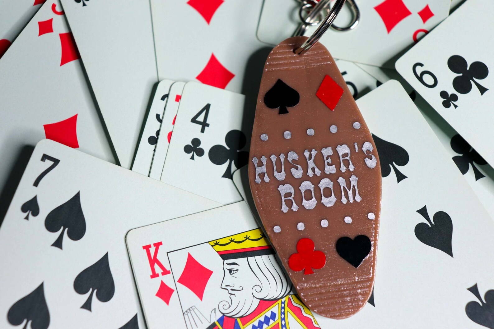 Hazbin Hotel "husker's Room" Keychain | Husk Room Key - Etsy