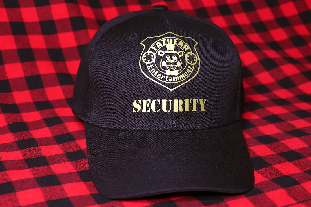 Fazbear Entertainment Security Hat | FNAF Inspired Baseball Cap - Etsy