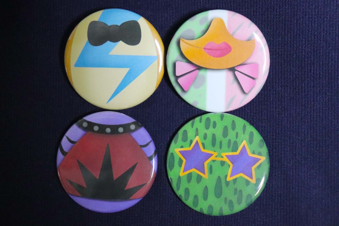 FNAF Animatronic Inspired Pins | Five Nights at Freddy's Security ...