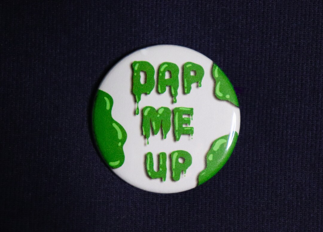 Dap Me Up Pin Slimecicle Dream SMP Button Etsy