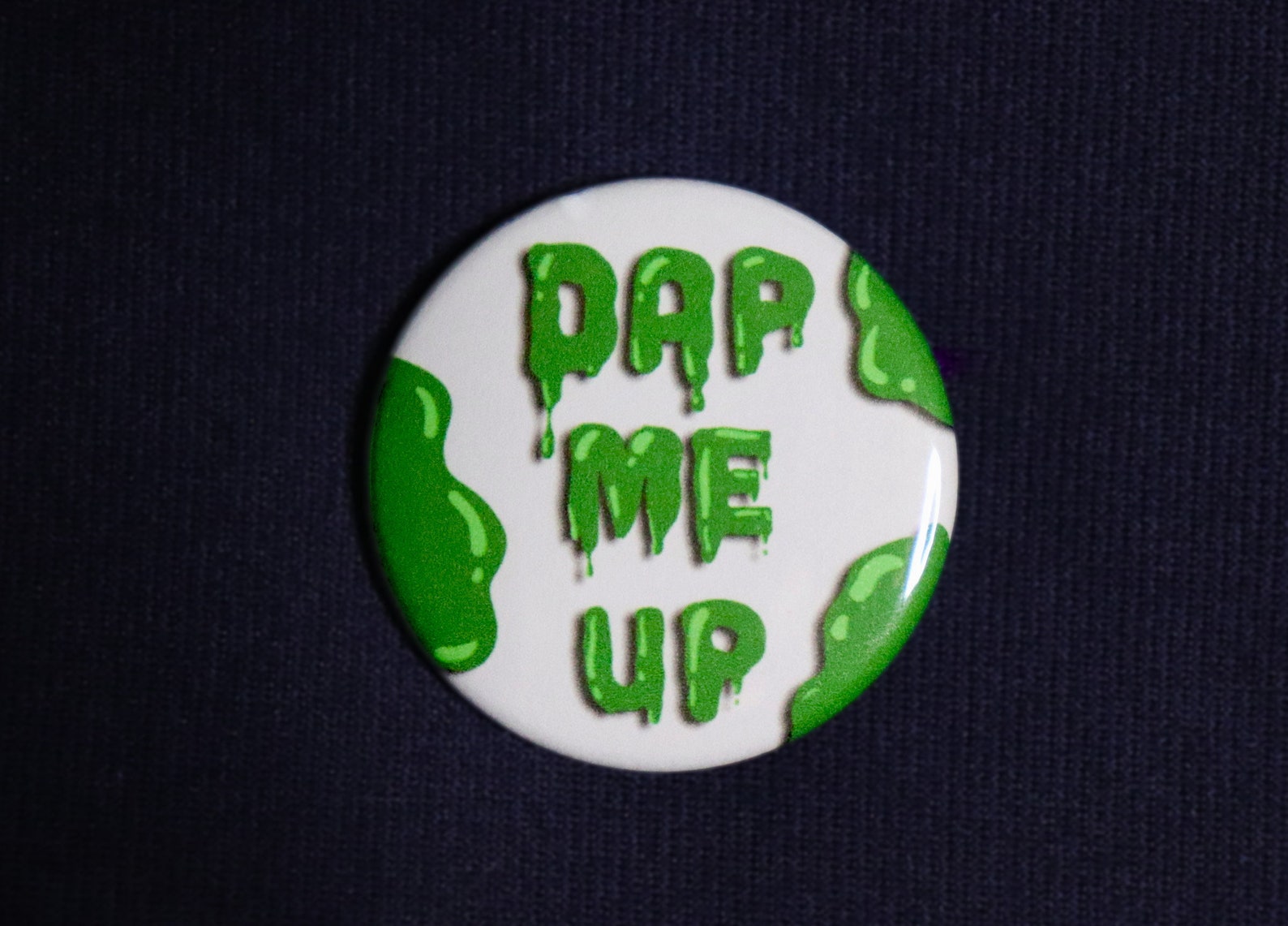 Dap Me up Pin Slimecicle Dream SMP Button - Etsy UK