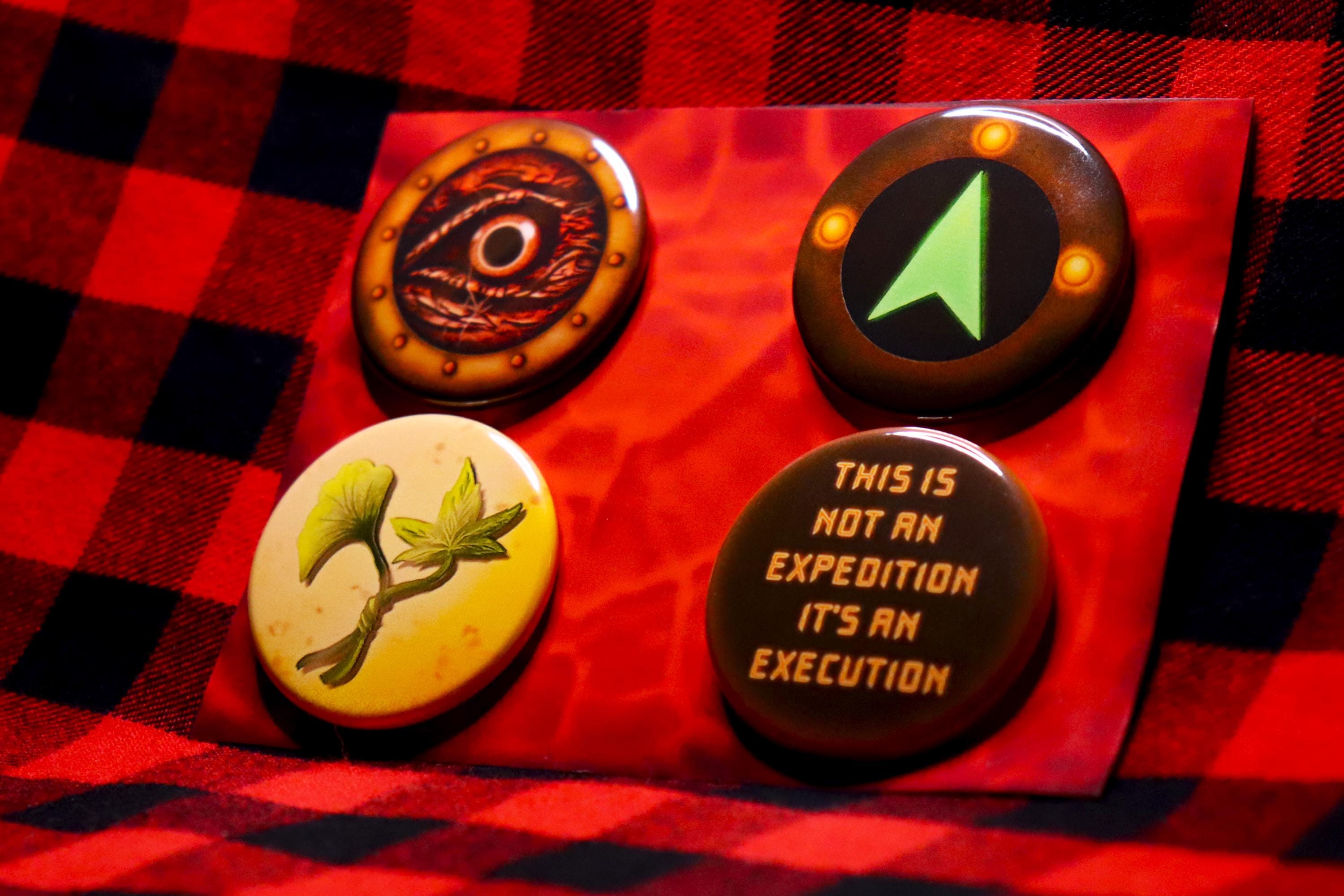 Iron Lung Inspired Pin Pack | Markiplier Inspired Buttons - Etsy