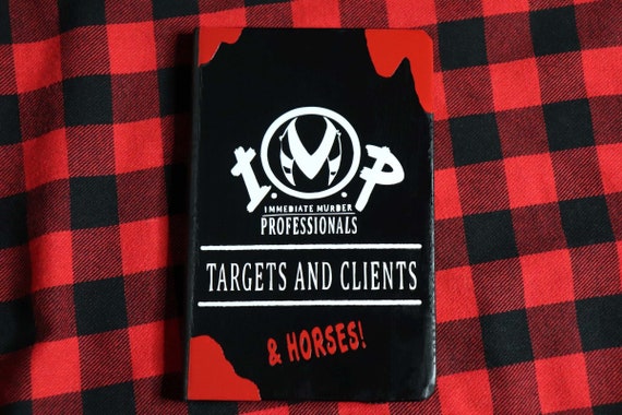 Blitzo's IMP Targets and Clients Journal Helluva Boss - Etsy